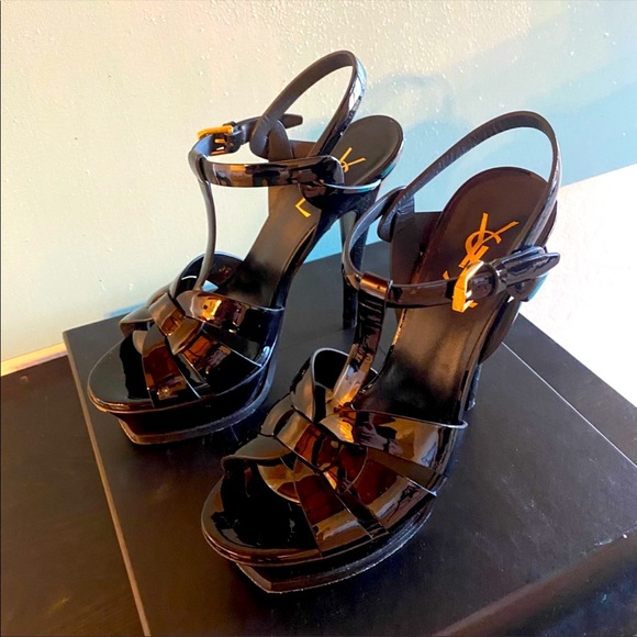 Yves Saint Laurent | Shoes | Ysl Heels For Sale Worn Only Three Times ...
